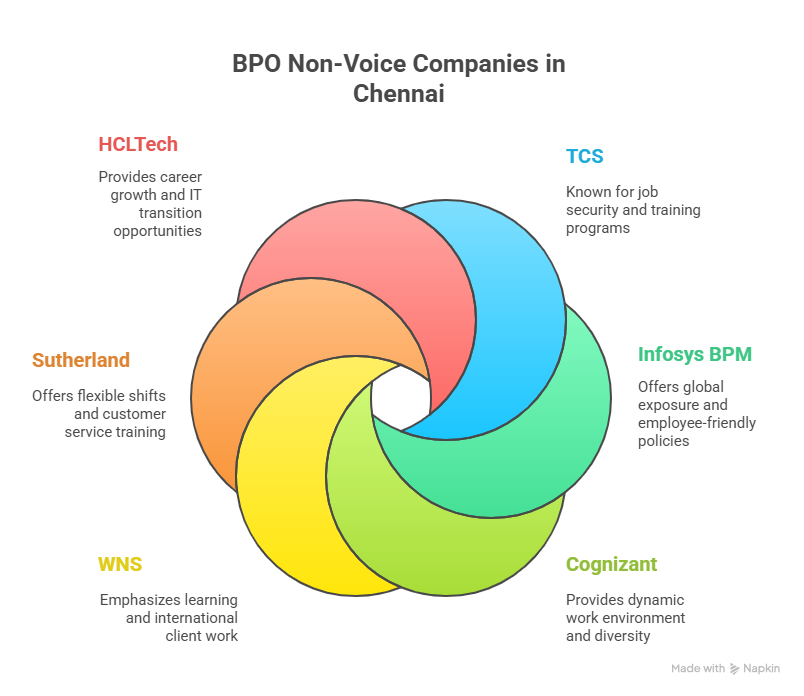 Top BPO Non-Voice Companies in Chennai