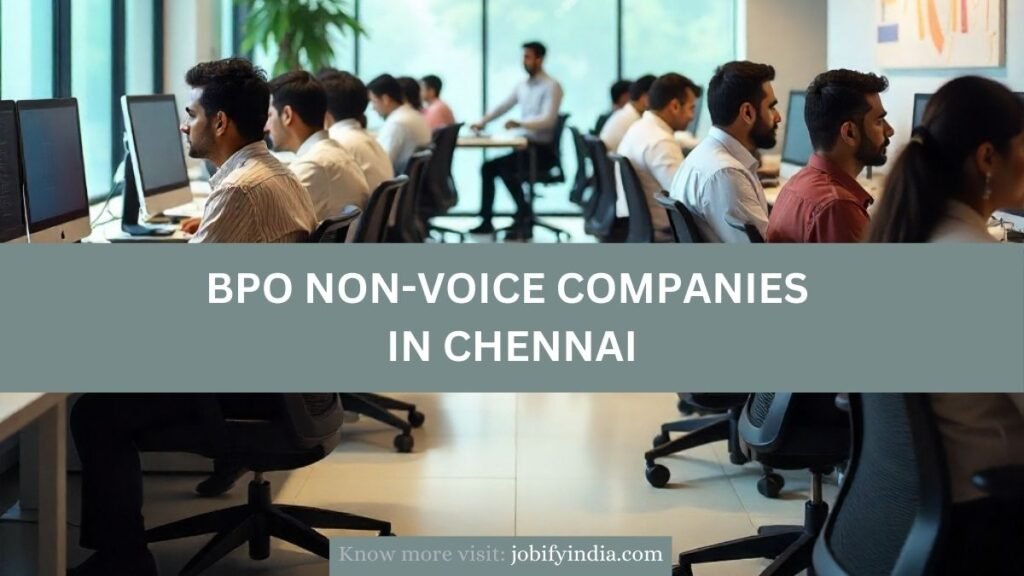 Top BPO Non-Voice Companies in Chennai