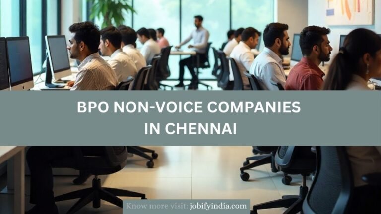 Top BPO Non-Voice Companies in Chennai